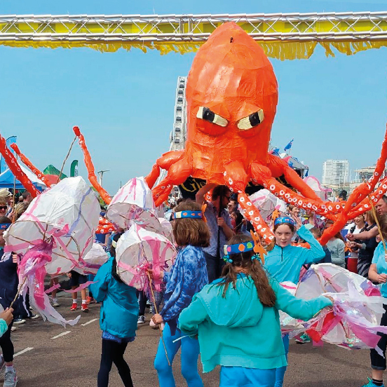 Giant Octopus - Workshop / Render & Make